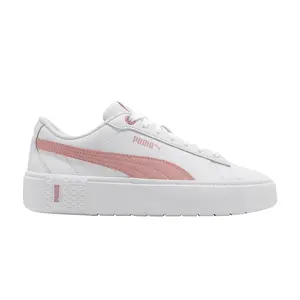 PUMA Wmns Smash Platform V2 L Sneakers - White