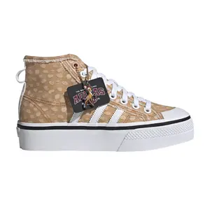 Adidas Disney X Nizza Platform Mid Sneakers - Brown