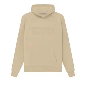 Fear Of God Fleece-back Cotton-blend Hoodie - Tan