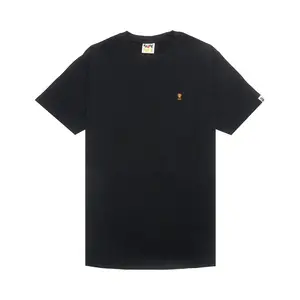 A BATHING APE Baby Milo One Point Tee - Black