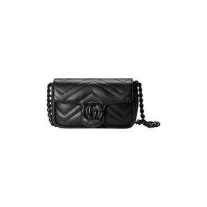 Gucci Gg Marmont Belt Bag - Black
