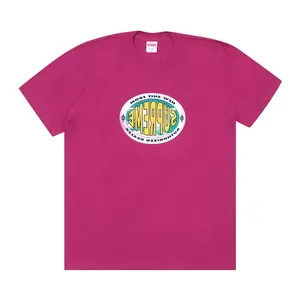 Supreme New Shit Tee 'magenta - Pink