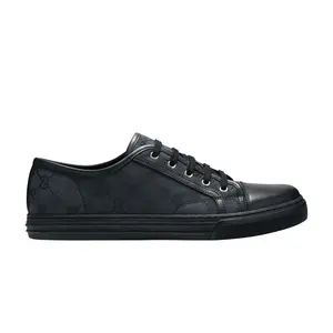 Gucci Gg Canvas Low Top Sneakers - Grey
