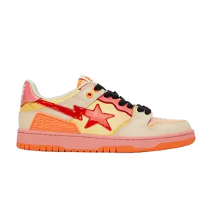 A BATHING APE Sk8 Sta M1 Sneakers - Orange