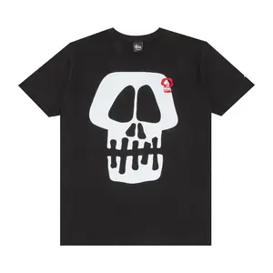 StÜssy Jumbo Skull Tee - Black