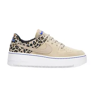 Nike Force 1 Sage Low Premium 'leopard' Sneakers - Tan