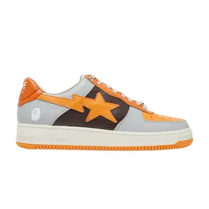 A BATHING APE Bapesta Low M2 Sneakers - Orange