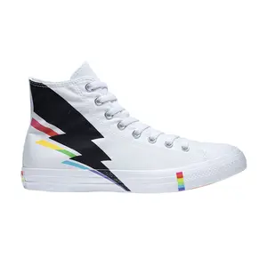 CONVERSE Chuck Taylor All Star High 'pride Lightning Bolt - White