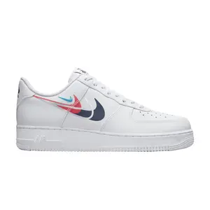 Nike Air Force 1 Low 'quadruple Swoosh - White