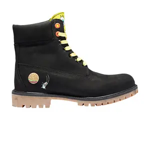 Timberland Spongebob Squarepants X 6 Inch Boots - Black