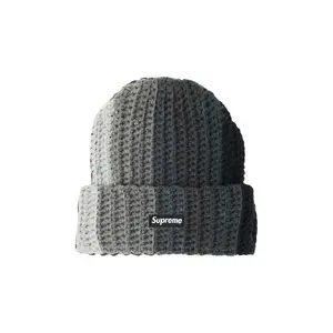 Supreme Gradient Crochet Beanie - Black | Editorialist