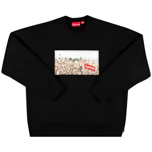 Supreme Aerial Crewneck - Black