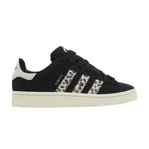 Adidas Campus 00s Leopard Sneakers - Black