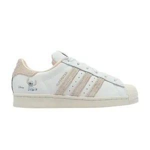 Adidas Disney X Superstar 'stitch' Sneakers - White