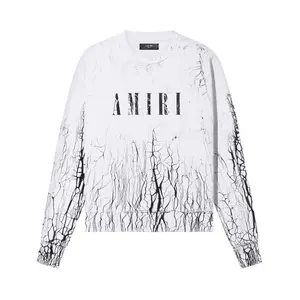 Amiri Cracked Dye Core Logo Crewneck