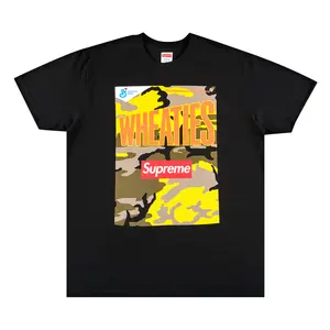Supreme X Wheaties Tee - Black