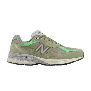 NEW BALANCE X Patta 990v3 Made In Usa Sneakers - Green