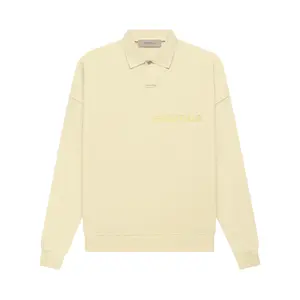 Fear Of God Long-sleeve Polo - Cream