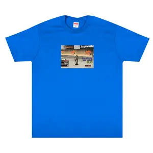 Supreme X Thrasher Game Tee 'royal - Blue