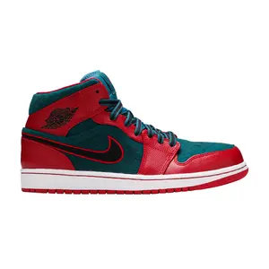 JORDAN 1 Mid Sneakers - Red