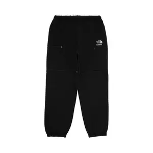 Supreme X The North Face Convertible Sweatpant 'black' Black