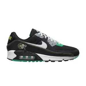 Nike Air Max 90 Se 'swoosh Fiber' Sneakers - Black