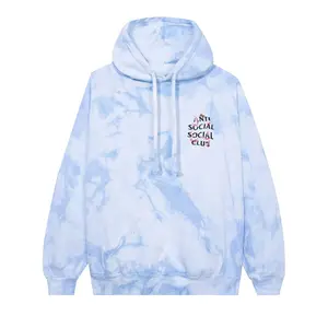 ANTI SOCIAL SOCIAL CLUB Kkoch Never Dies Tie Dye Hoodie - Blue