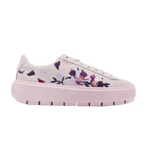 PUMA Suede Platform 'trace Flowery' Sneaker - Tan