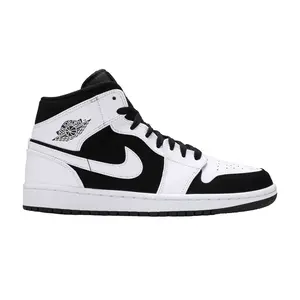 JORDAN 1 Retro Mid Sneakers - Black