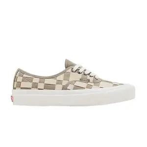 VANS Authentic 44 Dx Woven Check Sneakers - Brown