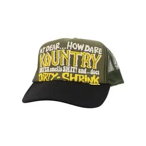 Kapital Kountry Dirty Shrink Trucker Cap - Multicolor