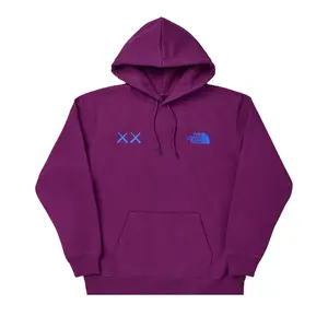 The North Face X Kaws Pullover Hoodie - Purple