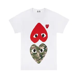 Play Comme Des Garcon Upside Down Camo T-shirt