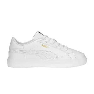 PUMA Lajla Leather Sneakers - White