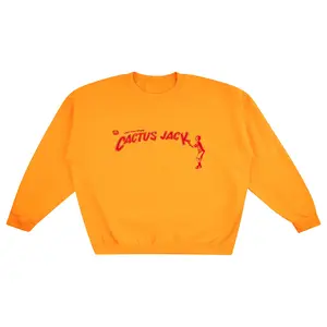 CACTUS JACK BY TRAVIS SCOTT X Mcdonald's Spelling Crewneck - Yellow