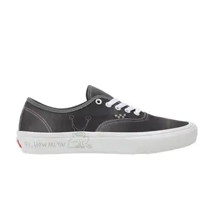 VANS Daniel Johnston X Skate Authentic 'hi, How Are You Project' Sneakers - Grey