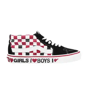 VANS Sk8-mid Checkerboard Sneakers