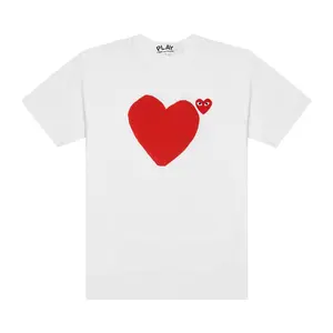 PLAY COMME DES GARCON Comme Des Garçons PLAY Red Emblem T-Shirt