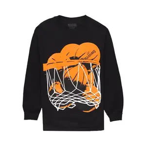 PLEASURES Hoops Long-sleeve - Black
