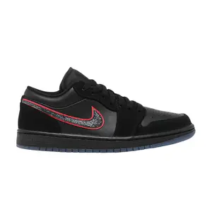 JORDAN 1 Low 'red Orbit - Black