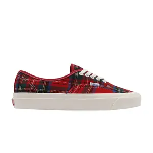 VANS X Pendleton Authentic 44 Dx Anaheim Factory Tartan Sneakers - Red
