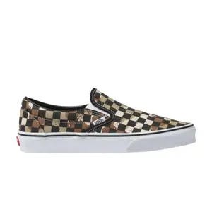 VANS Classic Slip-on Camo Desert Checkerboard - Brown