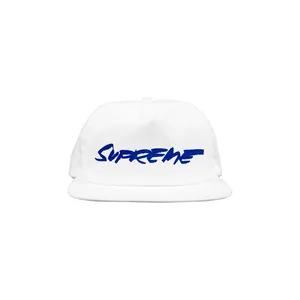 Supreme Futura Logo 5-panel Cap - White