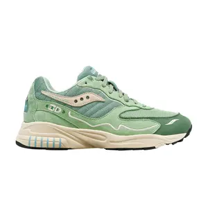 Saucony 3d Grid Hurricane Premium Sneakers - Green