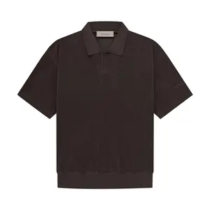 Fear Of God Terry Polo 'plum - Brown
