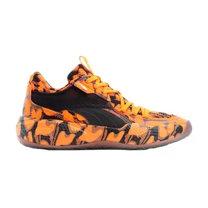 PUMA June Ambrose Court Rider High Court Maverick Sneakers - Orange