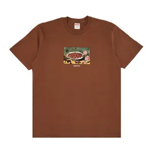 Supreme Strawberries Tee - Brown
