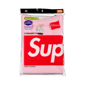 Supreme X Hanes Tagless Tees - Pink