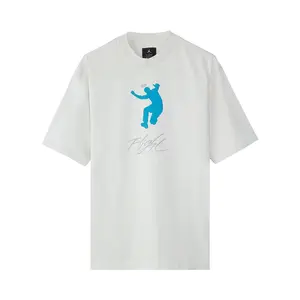 JORDAN X Union La Graphic T-shirt 'photon Dust' White