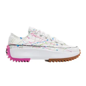 CONVERSE Run Star Hike Low Splatter Paint - White